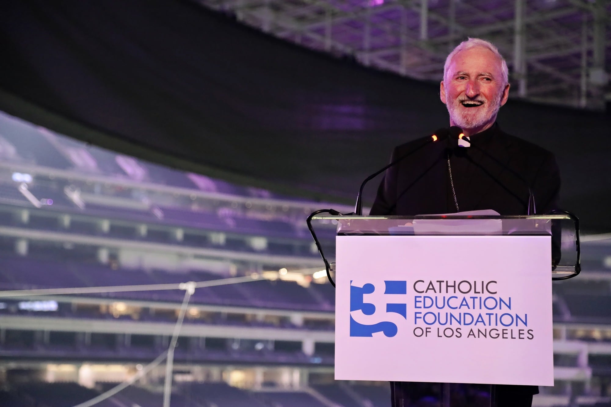 Bishop David O'Connell - Catholic Education Foundation - Los Angeles, CA